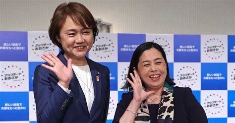 大阪ダブル選2氏出馬表明 維新に対抗、自民支援へ