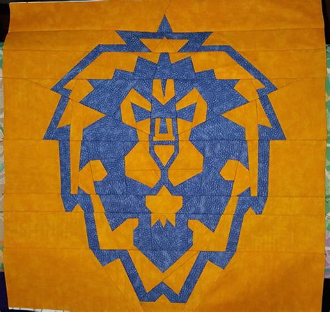 Fandom In Stitches Wow Alliance Crest