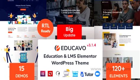 Educavo Education Wordpress Theme By Rs Theme Gpl Good