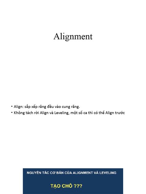 Alignment Pdf