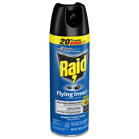 Raid Flying Insect Killer 7 Flying Insect Spray Can Outdoor Fresh