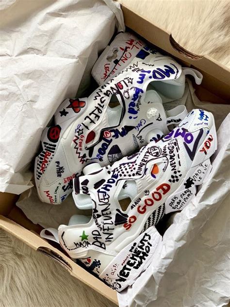 Reebok instapump fury og "vetements" 🔺женские кроссовки рибок инста ...