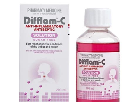 Difflam Anti Inflamatory Antiseptic Health And Nutrition Medical