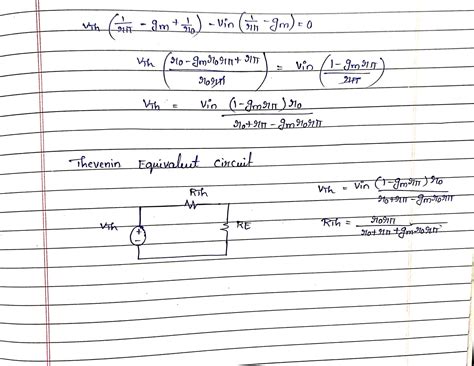 Solved 1 For The Circuit Shown Below Answer The Following