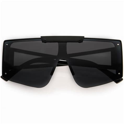 Designer Inspired Modern Shield Sunglasses Sunglassla