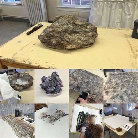 Faux Rocks Made From Paper For A Play Set Faux Rock Prop Design Paper Crafts