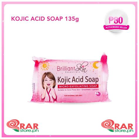 Brilliant Skin Kojic Acid Soap Micro Exfoliating Lazada Ph
