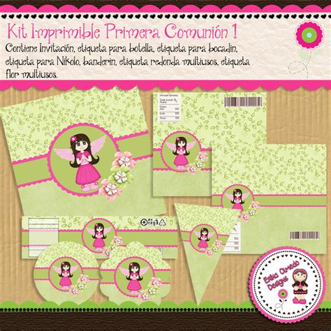 Magic Crafts Kit imprimible Primera Comunión