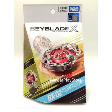 Beyblade X BX Hells Scythe T Starter Set With Launcher Shopee Malaysia