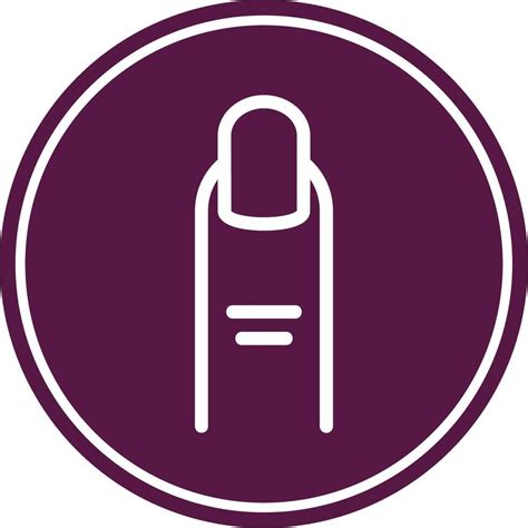 Nails Line Circle Icon 51940433 Vector Art At Vecteezy