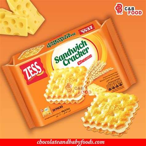 Zess Sandwich Cracker Cheese 180g Cut Price Bd