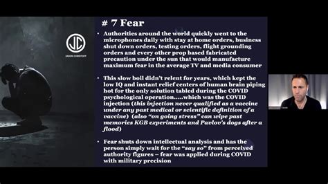 Fear As A Tool For Mind Control Jason Christoff
