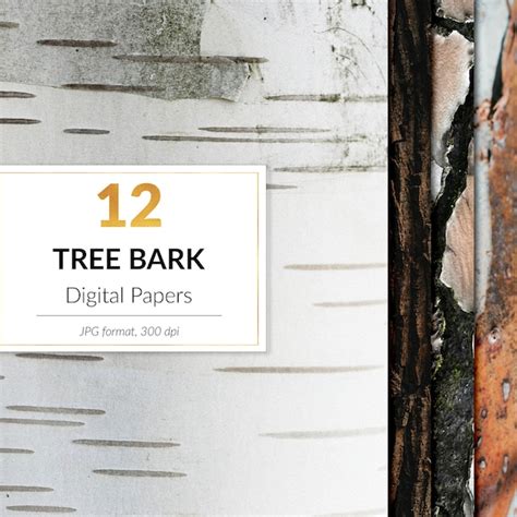 Tree Bark Pattern Etsy