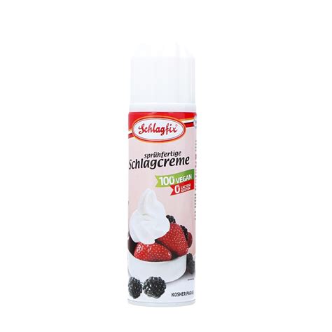 Schlagfix Whipped Cream Spray 200ml Cake Decoration Home Baking