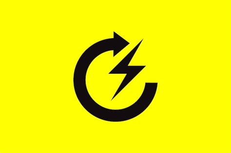 Premium Vector Vector Arrow Thunder Logo