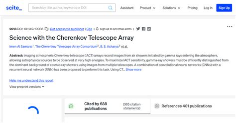 Science With The Cherenkov Telescope Array