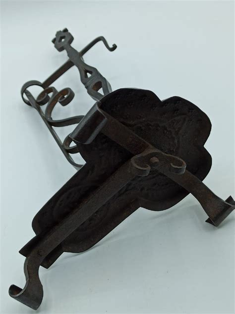Proantic Forged Iron Candlestick
