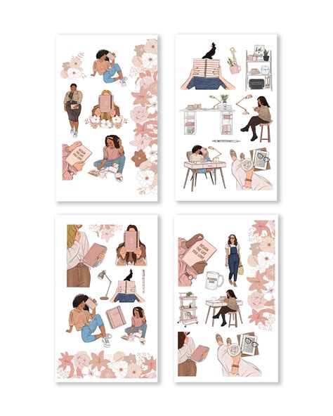 Planner Babe Sticker Book Handcrafted Sticker Book Decorative
