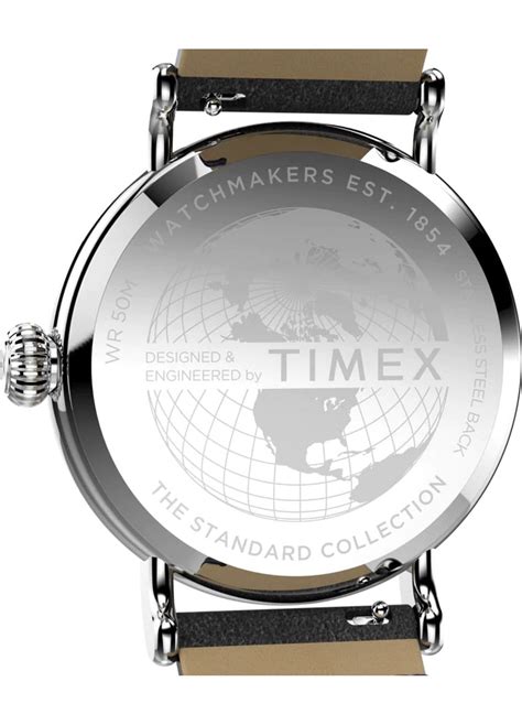 Ceas Pentru Barbati Timex Alama Piele Negru EMAG Ro