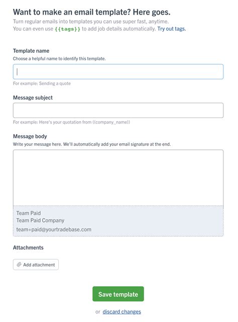 Software Update Email Template