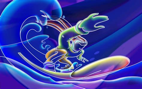 Windows 11 Neon Wallpaper