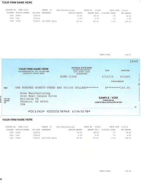 Sample Checks And Reports