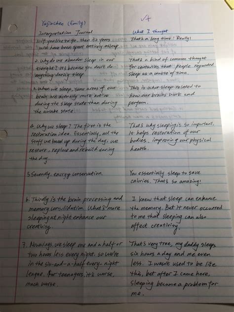 College Reading Reflection Emilys Site
