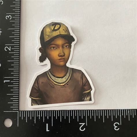 Free Twd The Walking Dead Cartoon Large Sticker Decal New Stickers