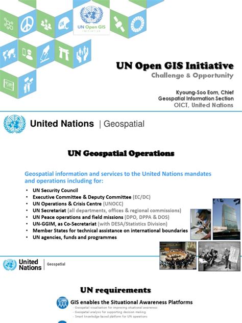 Un Open Gis Initiative Challenge And Opportunity Un Oict Pdf