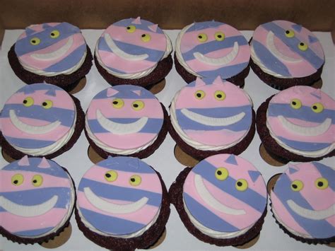 Cheshire Cat Cupcakes Red Velvet Cupcakes With Vanilla But… Flickr