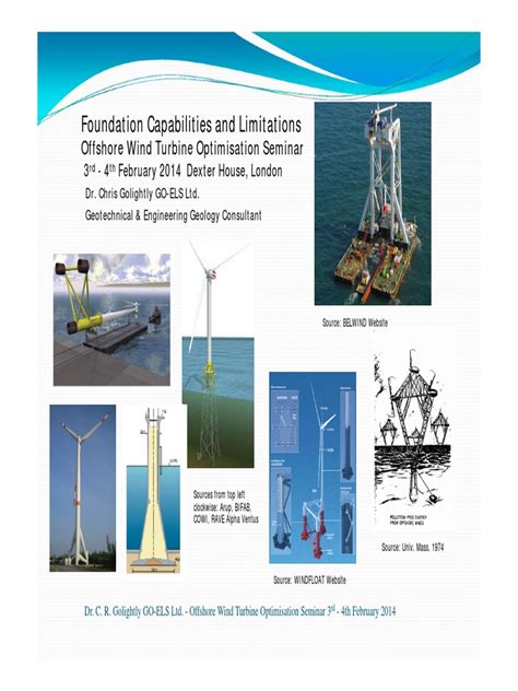 Offshore Wind Optimisation Seminar London 3rd February 2014 Pdf
