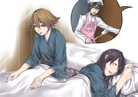 Admiral Nagato And Mutsu Kantai Collection Drawn By Yand Danbooru