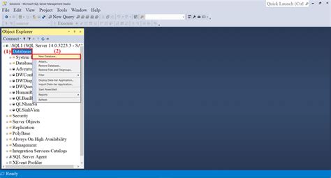 Create Database L Nh T O Csdl