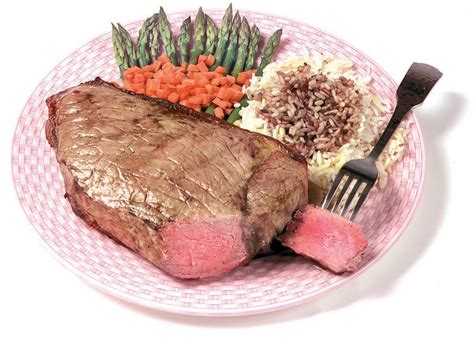 Fresh Cooked Beef Bottom Round Steak Prepared Food Photos Inc