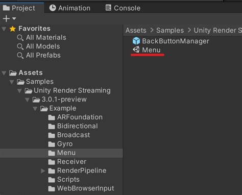 Samples Unity Render Streaming Exp