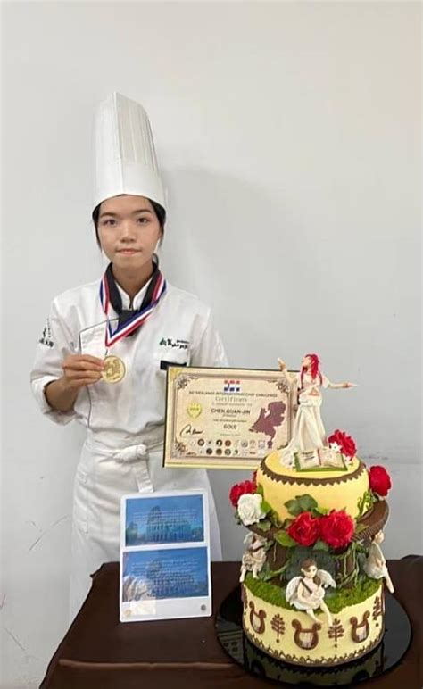 克服學習障礙 崑大餐飲系陳冠妗用甜點、繪畫揮灑精彩人生 蕃新聞