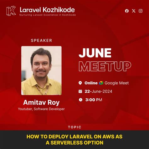 Laravel Kozhikode On Linkedin That Was Great Session With The Aws Lambda Serverless Option