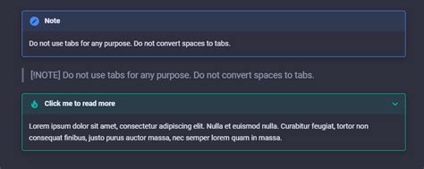 Call Out Support For Material For Mkdocs · Issue 571 · Obsidian Html