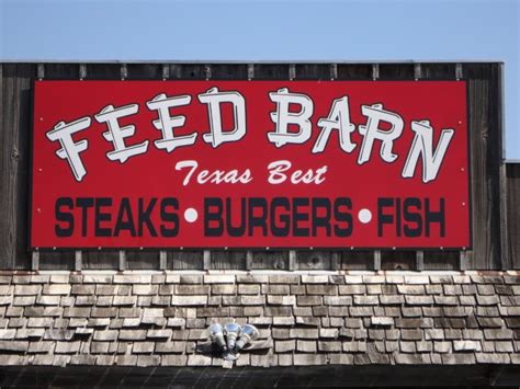 Tasty Texas Travels Feed Barn Bryan Texas