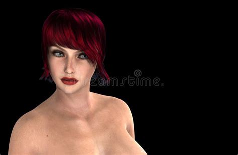 Very High Res Rendered Model Portrait Isolated 02 Royalty Free Stock Photos Image 33172728
