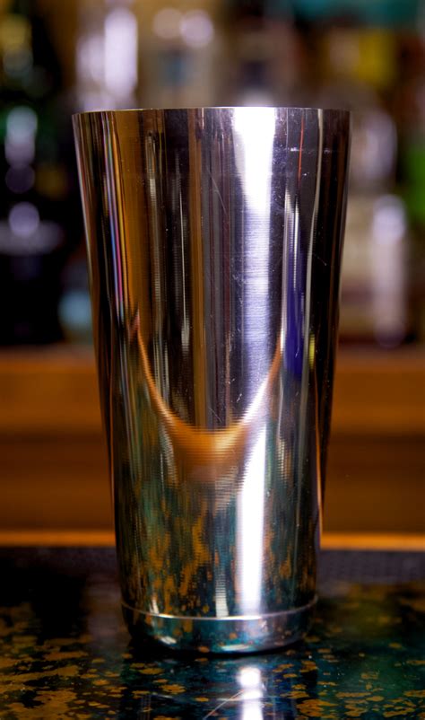 28 Oz Polished Weighted Cocktail Shaker Tin Awesome Drinks