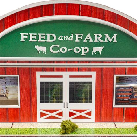 Bk 6449 164 Scale Slot Car Farm And Feed Diorama Photo Real Scale