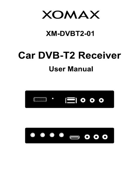 Xomax Xm Dvbt2 01 User Manua Pdf Hdmi Menu Computing