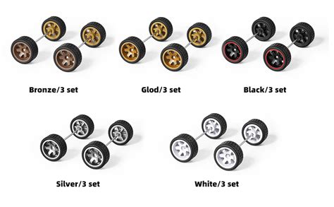 Miforkarrs 164 Wheels And Tires 164 Scale Cars Te37sl 6