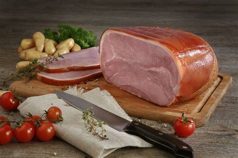 Jambon épaule cuit Demi jambon grill fumé DS Restauration