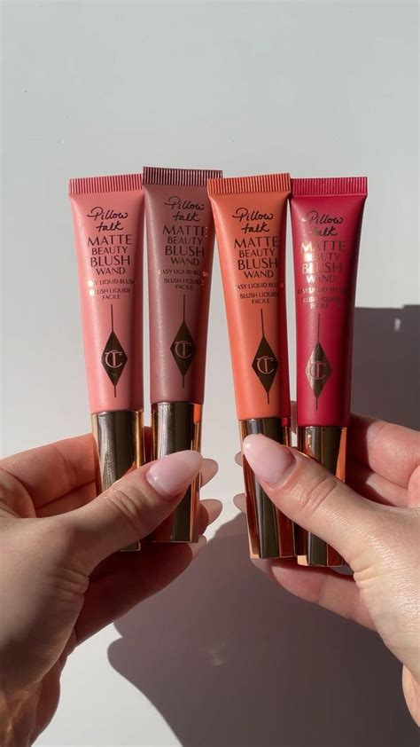 New Charlotte Tilbury Matte Beauty Blush Wands Makeup Up Close