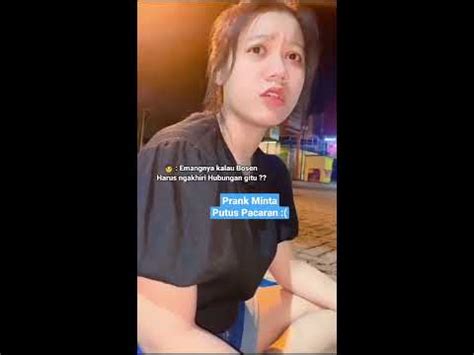 Prank Minta PUTUS Pacaran Shorts Prank YouTube