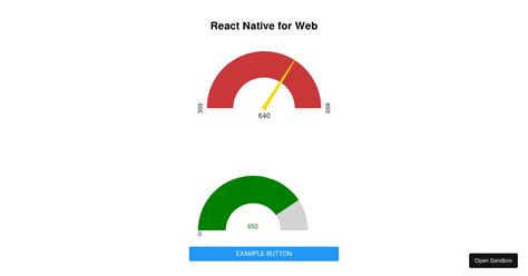 React Native Forked Codesandbox