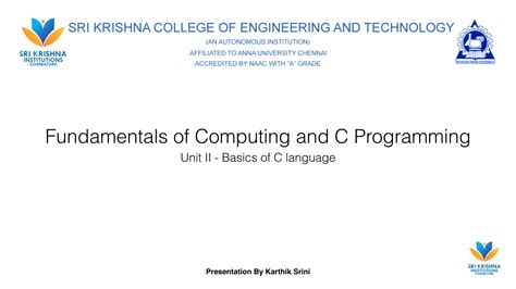Pdf Fundamentals Of Computing And C Programming Part 2 Dokumentips