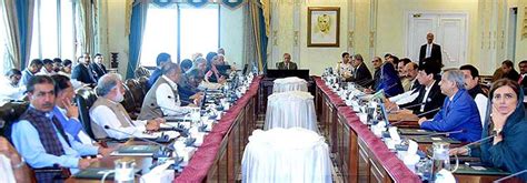 Prime Minister Muhammad Shehbaz Sharif Chairs A Meeting Of The Federal